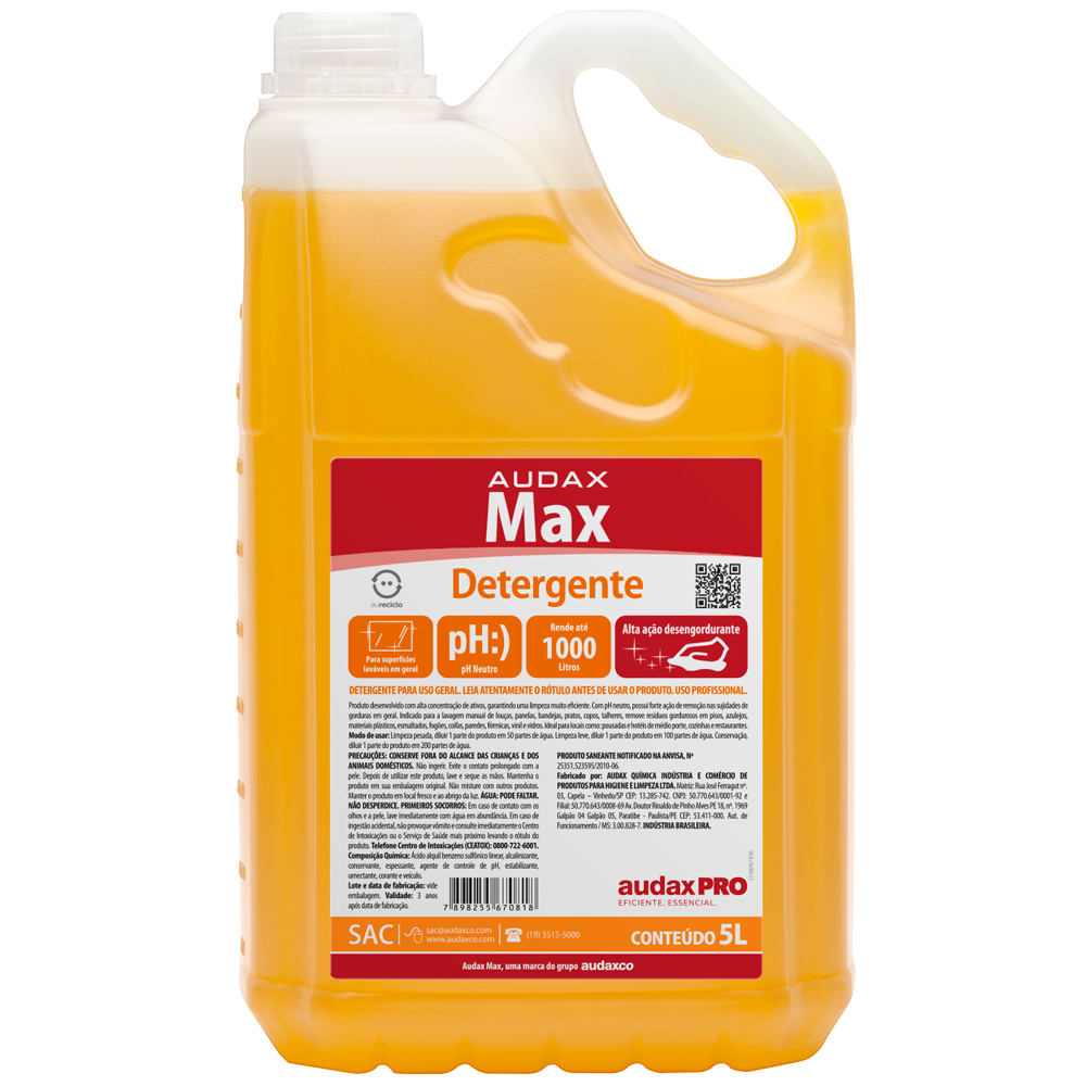 Max Detergente - AudaxCo
